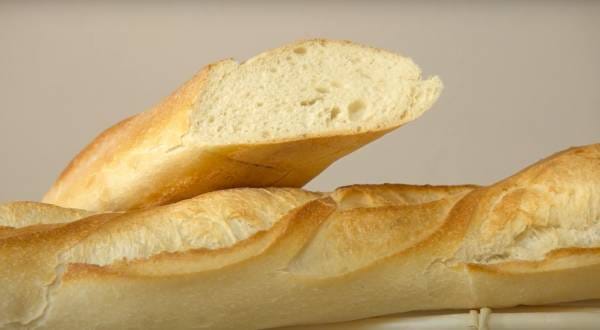 Recette Ficelle de pain courant Français